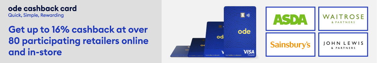 The ode cashback card: popular retailers list - Health Service Discounts